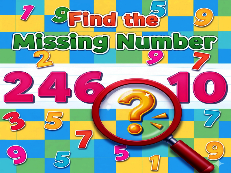 Find the Missing Number 🕹️ Jwe sou entènèt sou SGameS